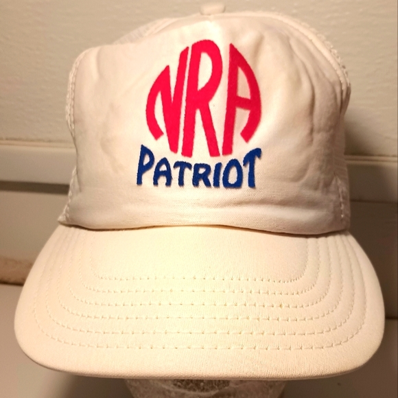 made in usa | Accessories | Vintage Nra Patriot Mesh Snapback Trucker ...